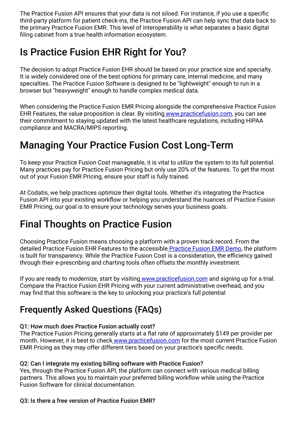 PPT - Is Practice Fusion the Best EMR Solution for Your Modern Medical ...