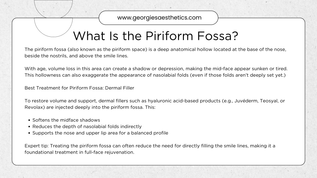 PPT - Piriform Fossa vs. Smile Lines What’s the Difference and How Do ...
