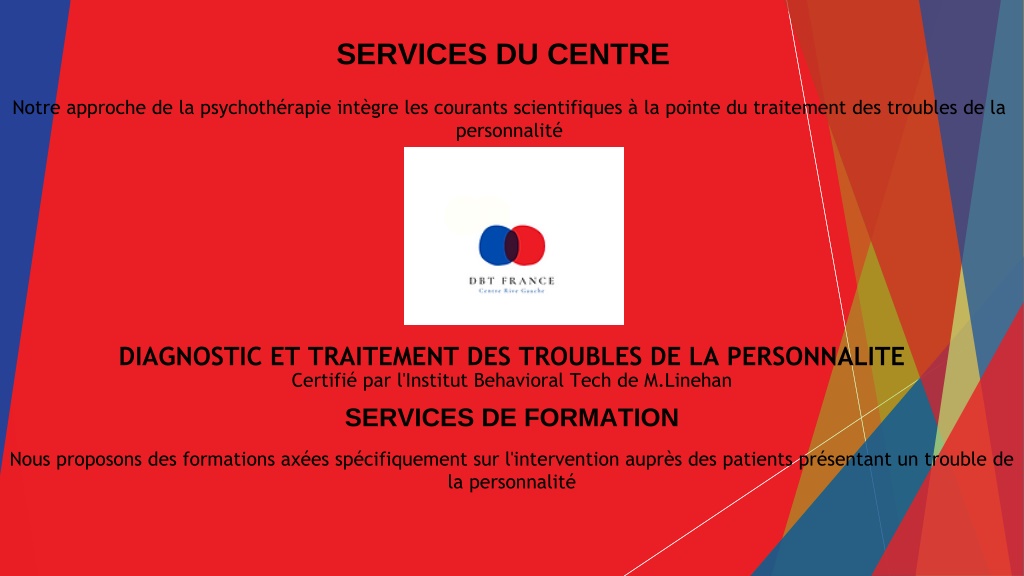 PPT - Thérapie comportementale dialectique : formation DBT intensive en ...