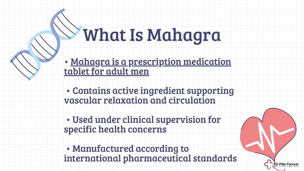 PPT - Mahagra 100 mg Tablets – Overview and Essential Information ...