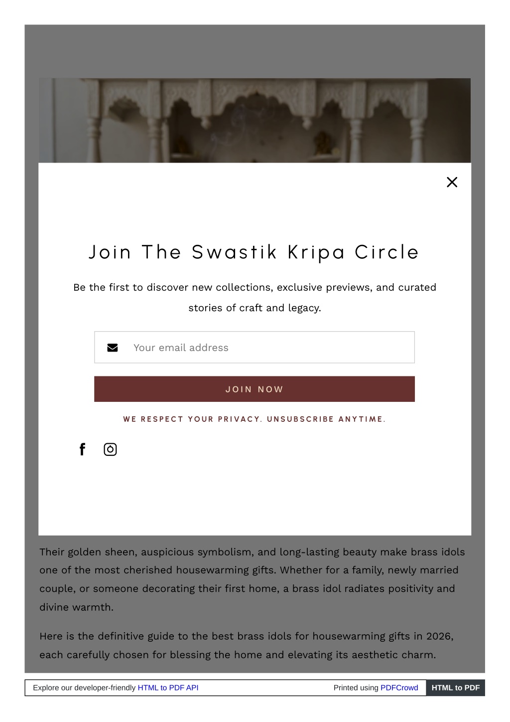 PPT - Best Brass Idols for Housewarming Gifts — Meaningful & Timeless ...
