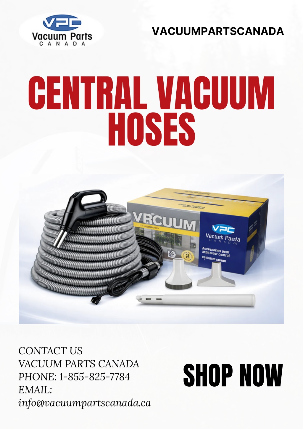 PPT - Central Vacuum Hoses in Canada Available at Vacuum Parts Canada ...