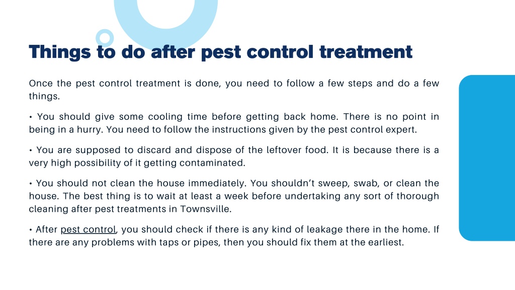 PPT - What to Do Before and After Pest Control Treatment PowerPoint ...