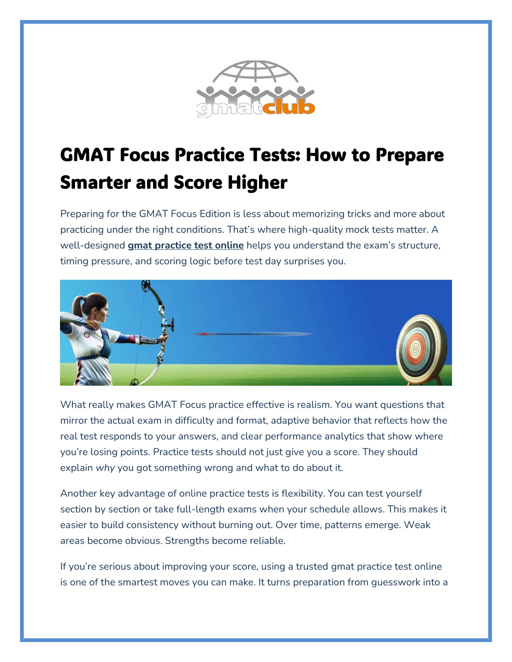 PPT - GMAT Focus Practice Tests: How to Prepare Smarter and Score ...