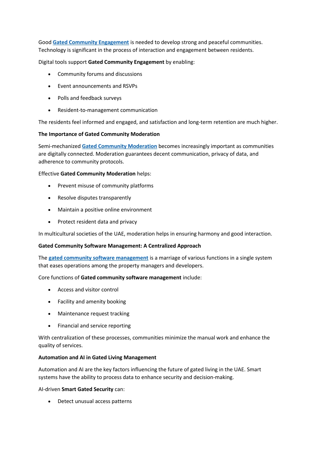 PPT - The Future of Gated Living Management in UAE PowerPoint ...