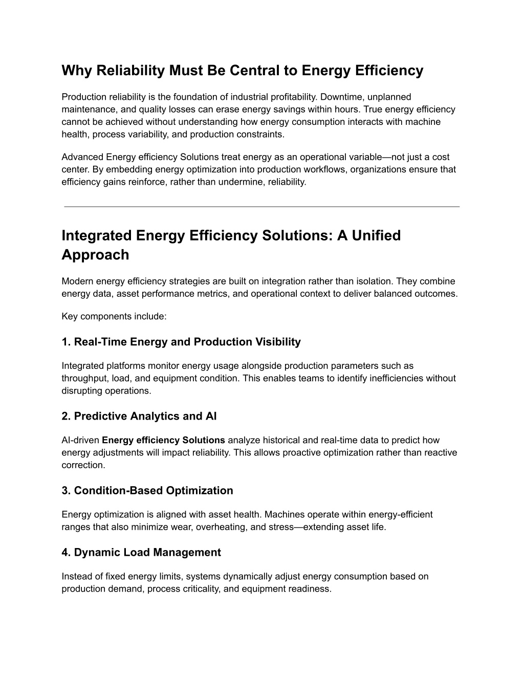 PPT - Closing the Gap Between Energy Savings and Production Reliability ...