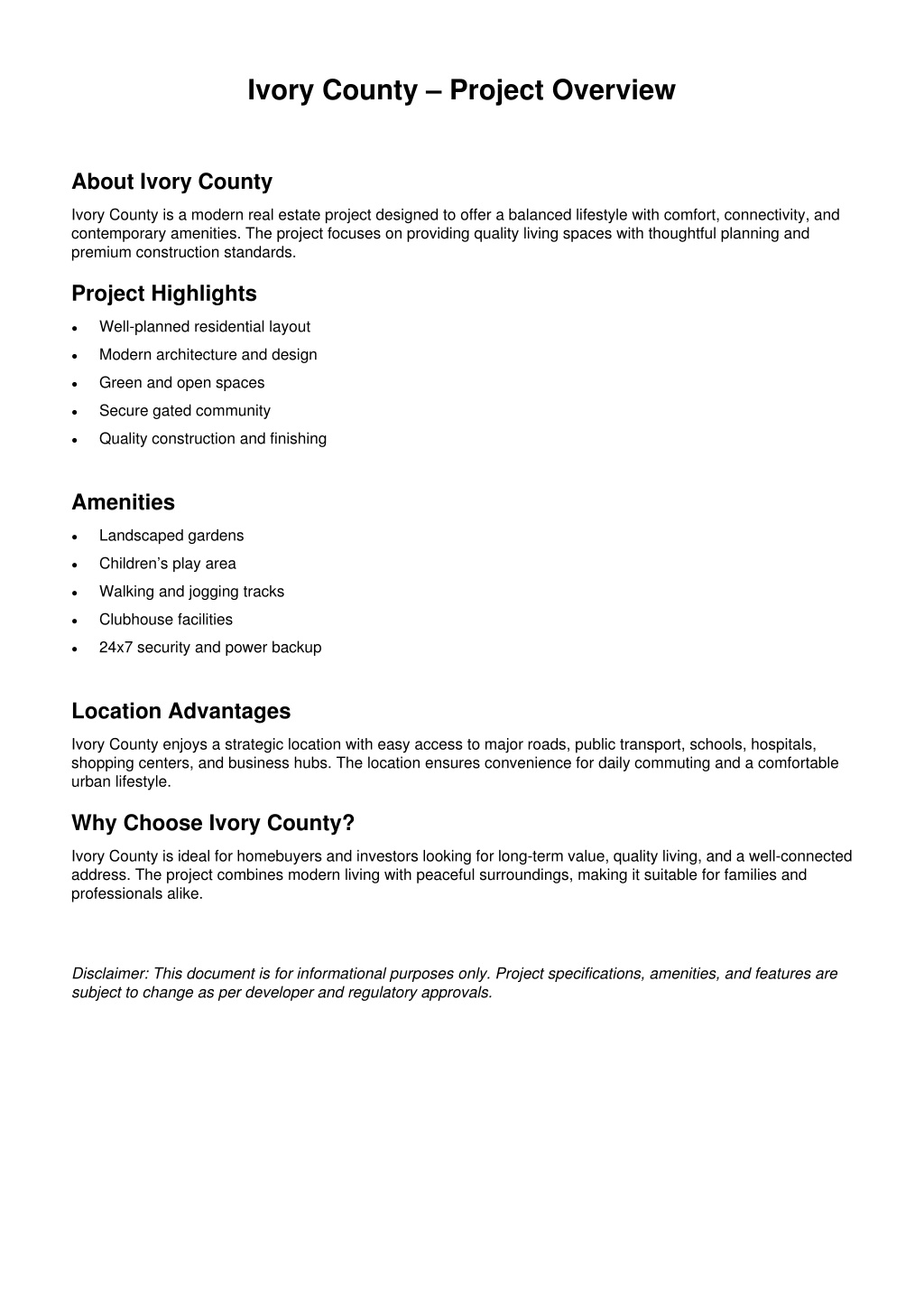 PPT - Ivory_County_Overview PowerPoint Presentation, free download - ID ...