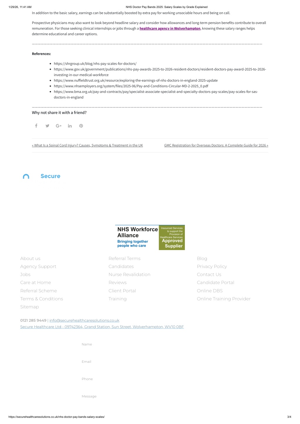 PPT - NHS Doctor Pay Bands 2025: Salary Scales by Grade Explained ...