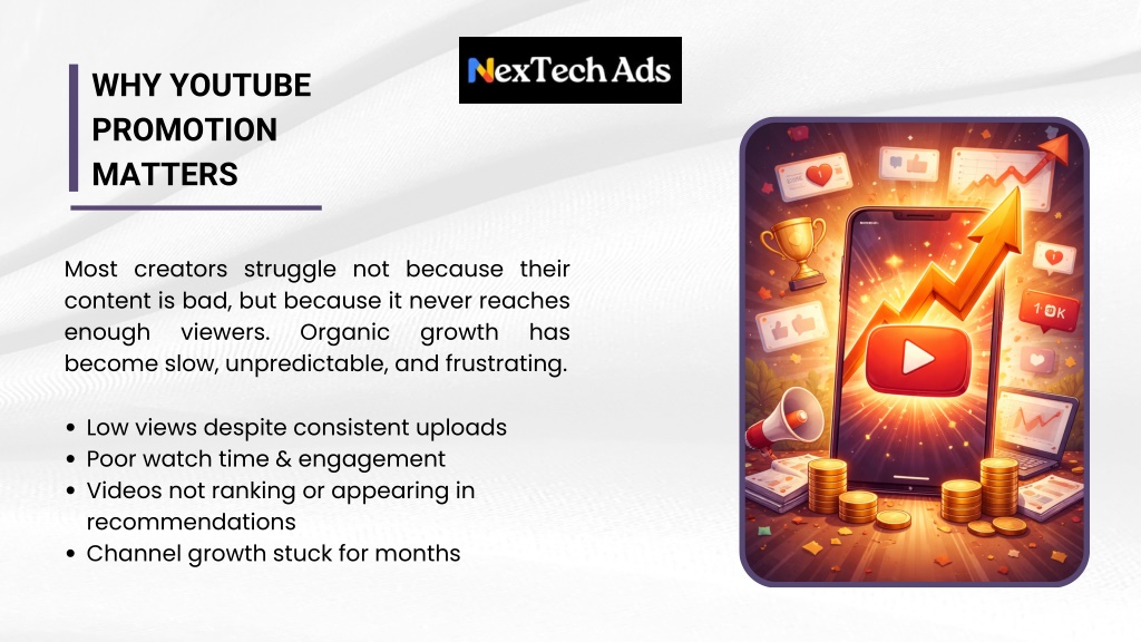 PPT - Strategic YouTube Promotion for Sustainable Creator Growth ...