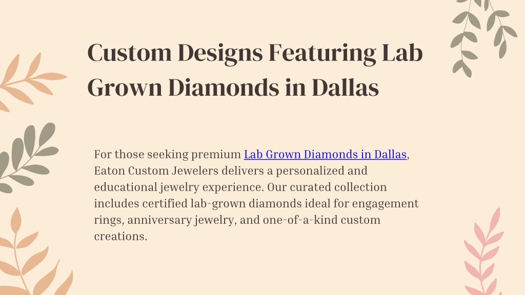 PPT - Lab Grown Diamonds in Dallas PowerPoint Presentation, free ...
