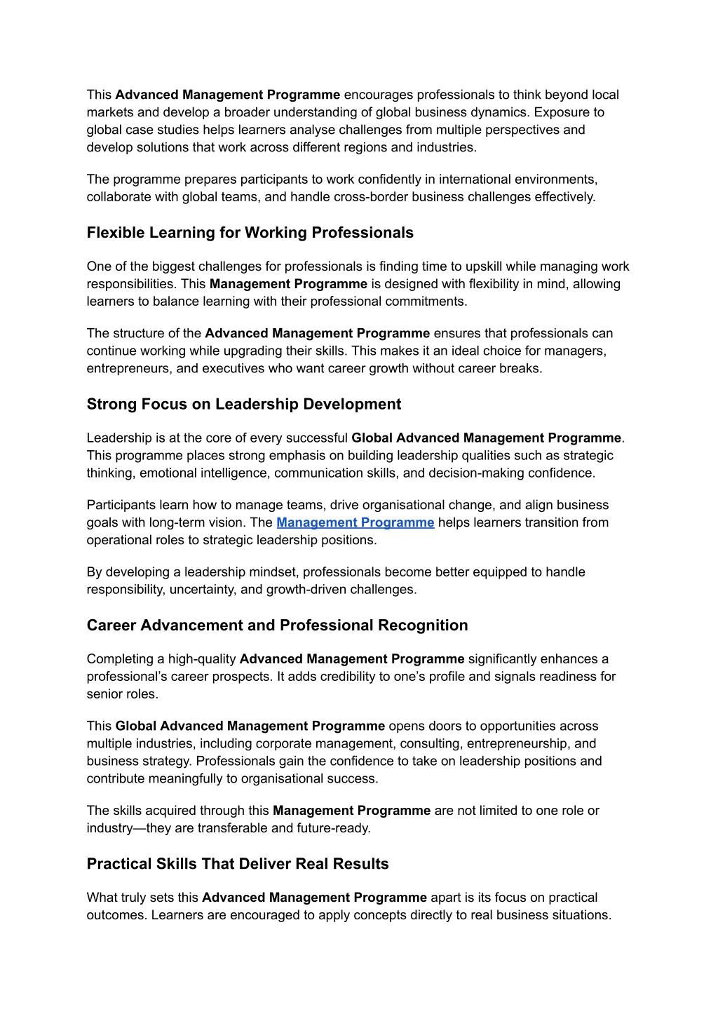 PPT - Why Aima Is the Best Global Advanced Management Programme for ...