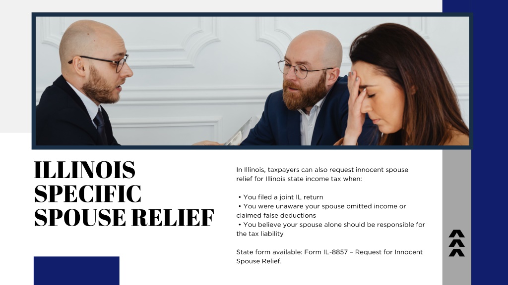PPT - IRS Spouse Relief Services for Illinois Taxpayers Facing Joint ...