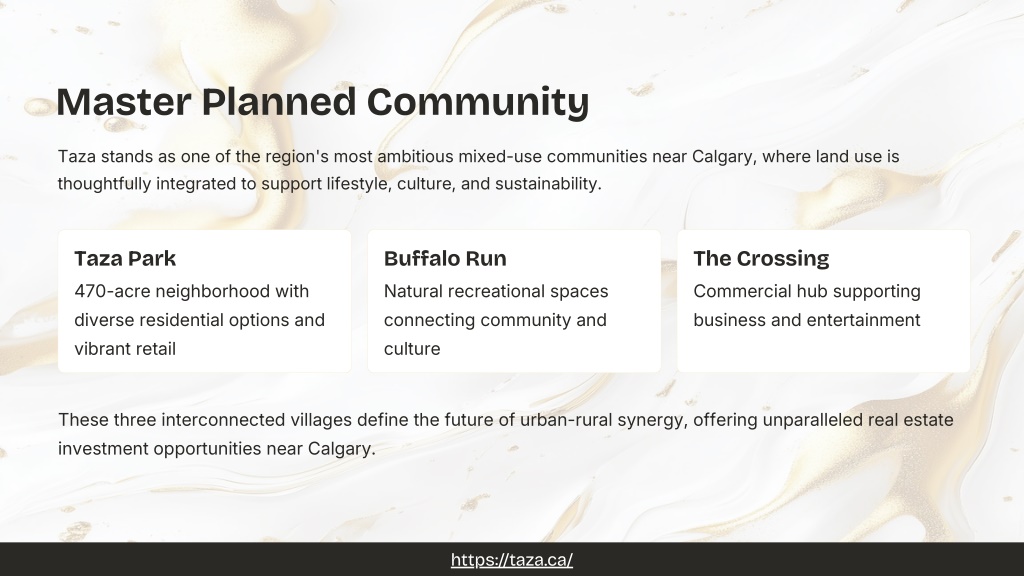 PPT - Real Estate Near Calgary Within a Thoughtfully Planned Master ...