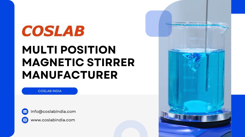 PPT - Top Multi Position Magnetic Stirrer Manufacturer in India ...