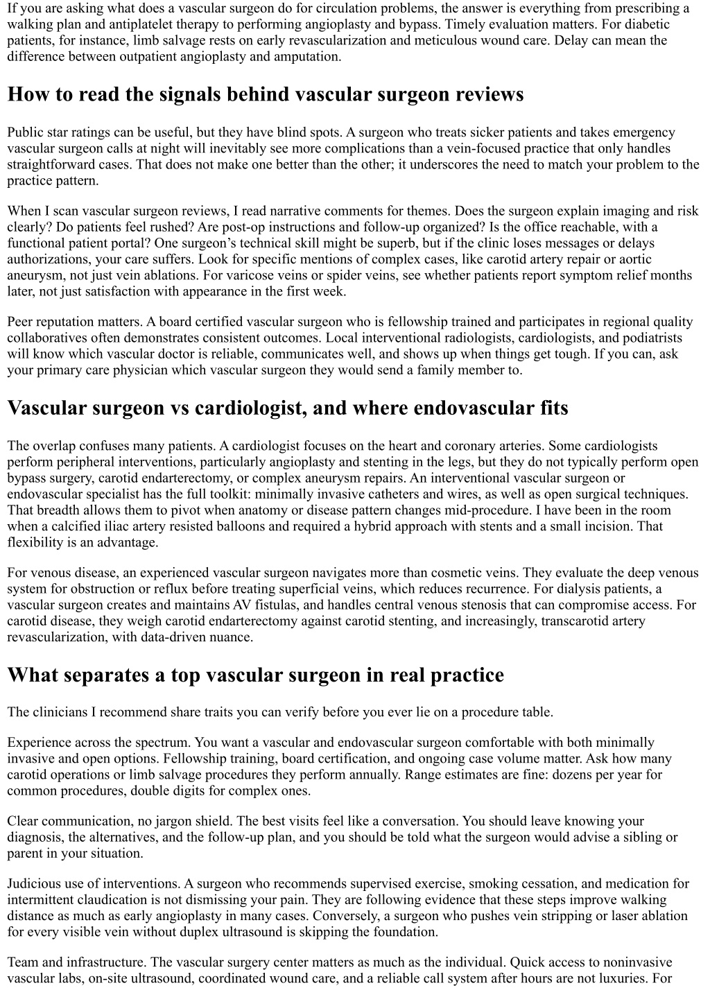 PPT - Highly Recommended Vascular Surgeon in My Area PowerPoint ...