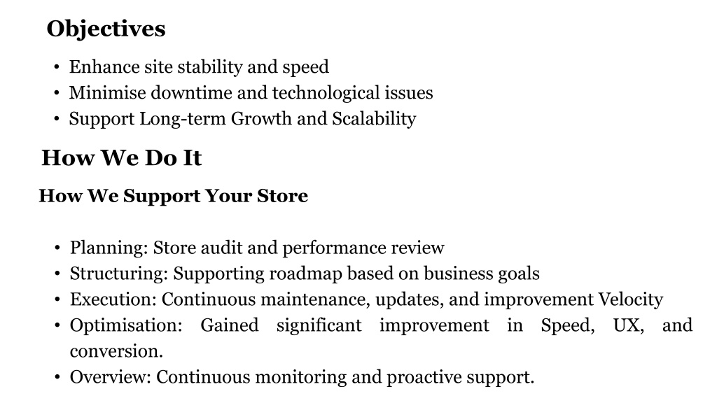 PPT - Shopify Support Agency That Keeps Your Store Growing PowerPoint ...