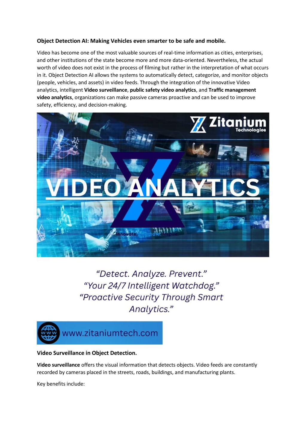 PPT - Object Detection AI: Making Vehicles even smarter to be safe and ...
