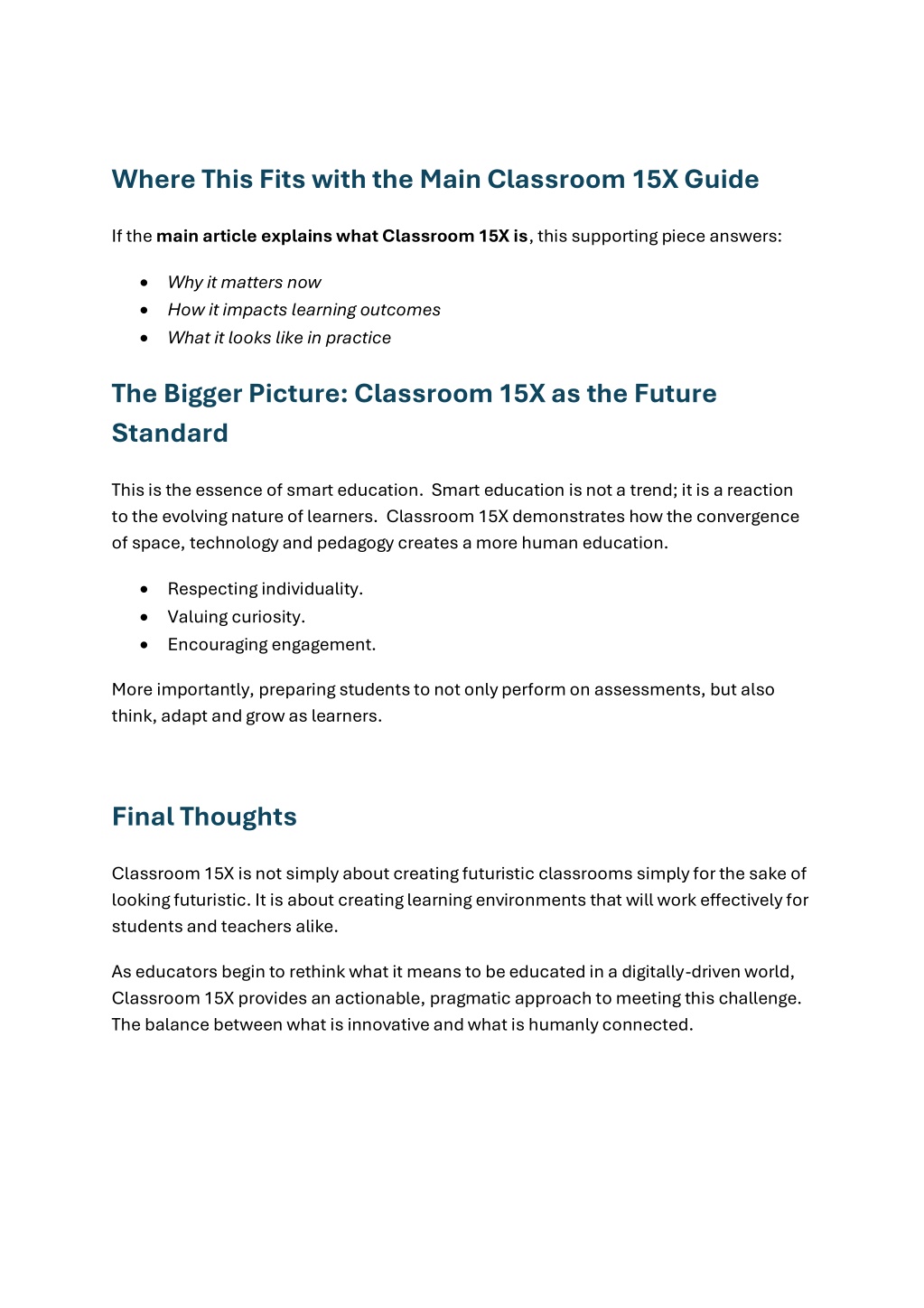 PPT - How Classroom 15X Is Transforming the Future of Smart Education ...