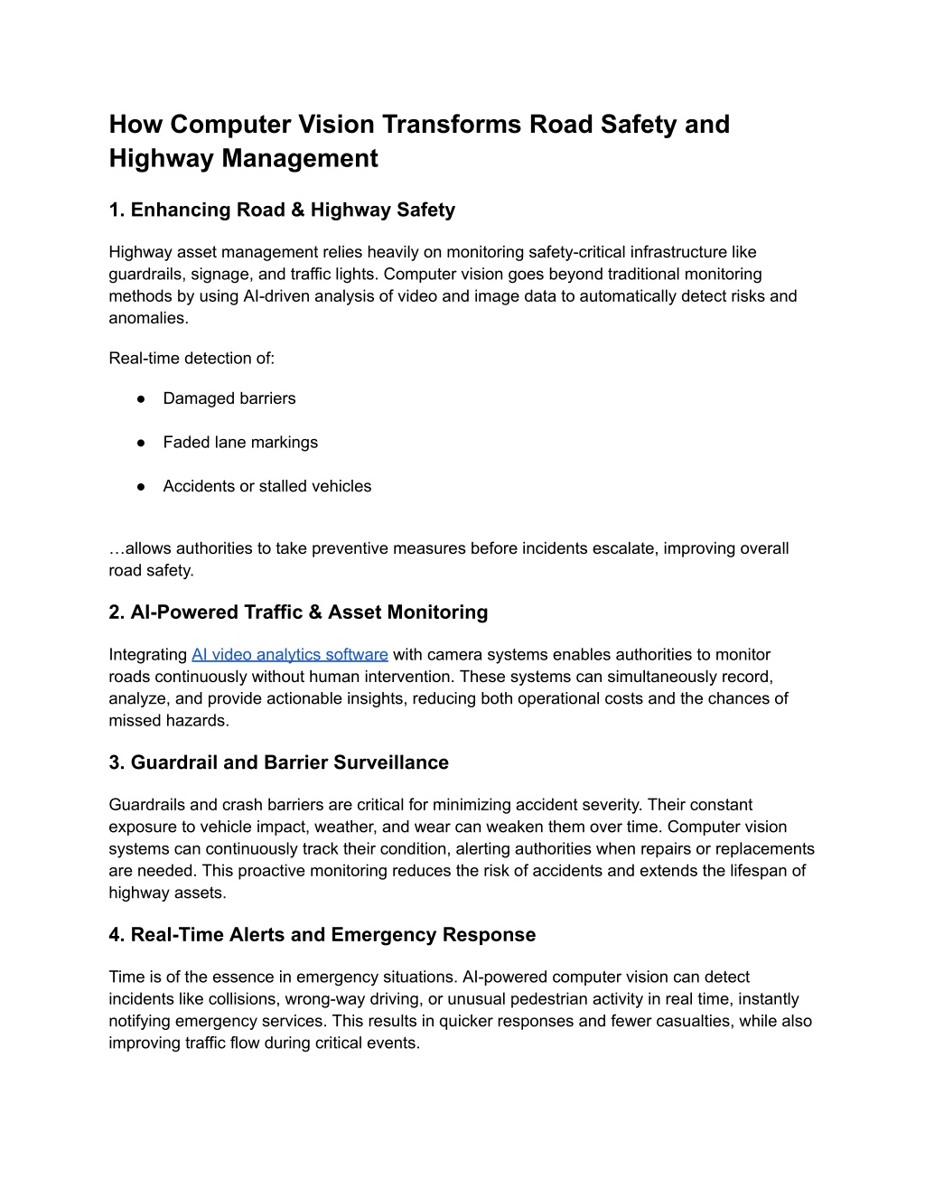 PPT - Revolutionizing Urban Road Safety_ How AI-Powered Computer Vision ...