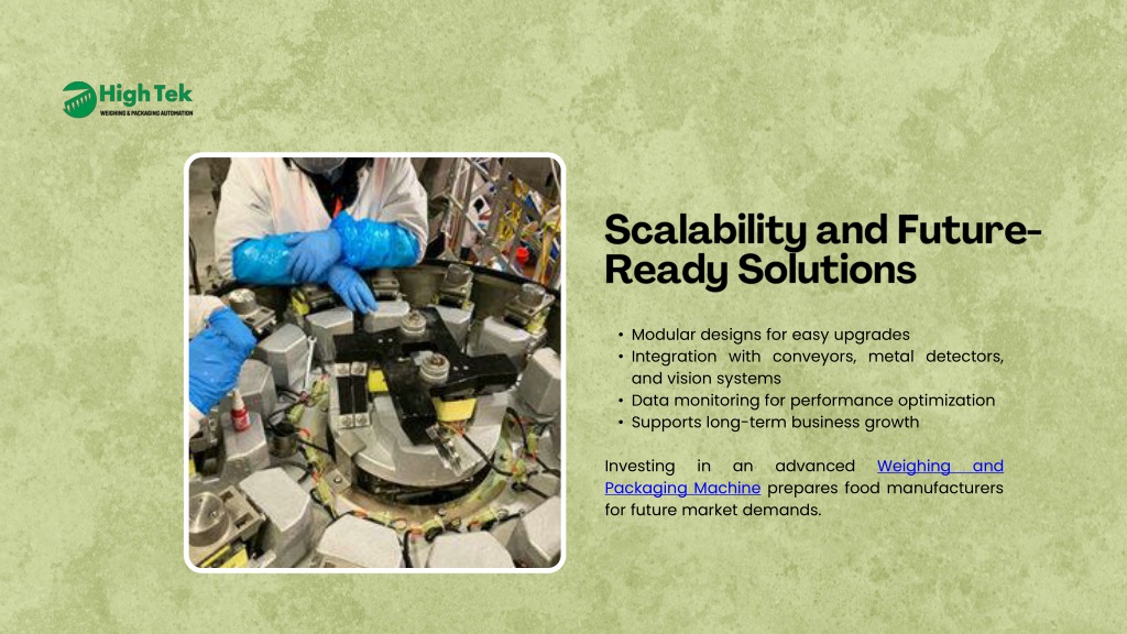 PPT - Transforming Food Production with Modern Weighing and Packaging ...