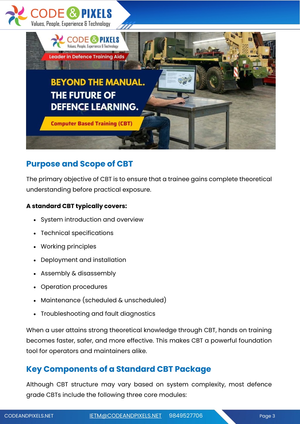 PPT - Computer-Based Training (CBT) The Backbone of Modern Technical ...
