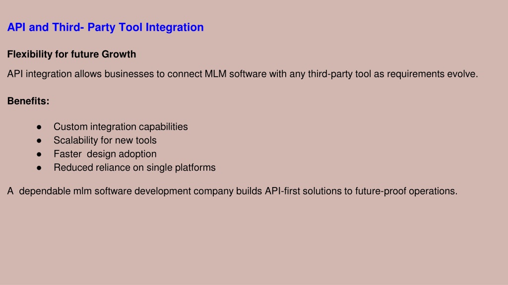 PPT - Complete Guide to Must-Have MLM Software Integrations for 2026 ...