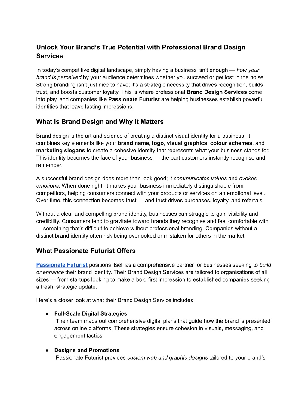 PPT - Unlock Your Brand’s True Potential with Professional Brand Design ...