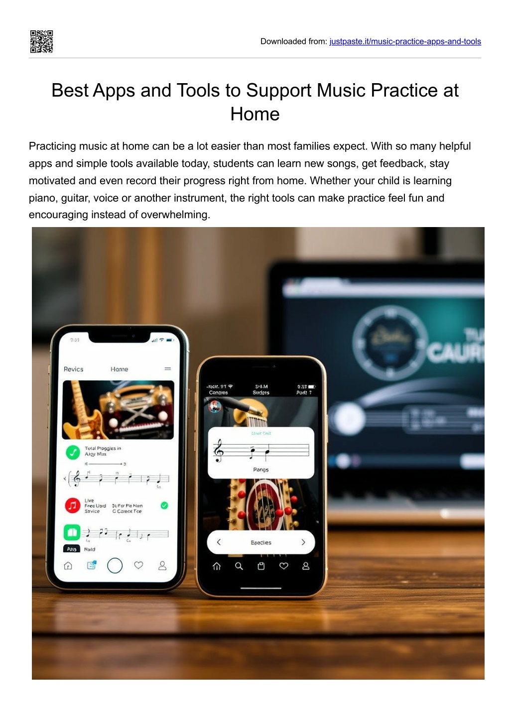 PPT - Best Apps and Tools to Support Music Practice at Home PowerPoint ...