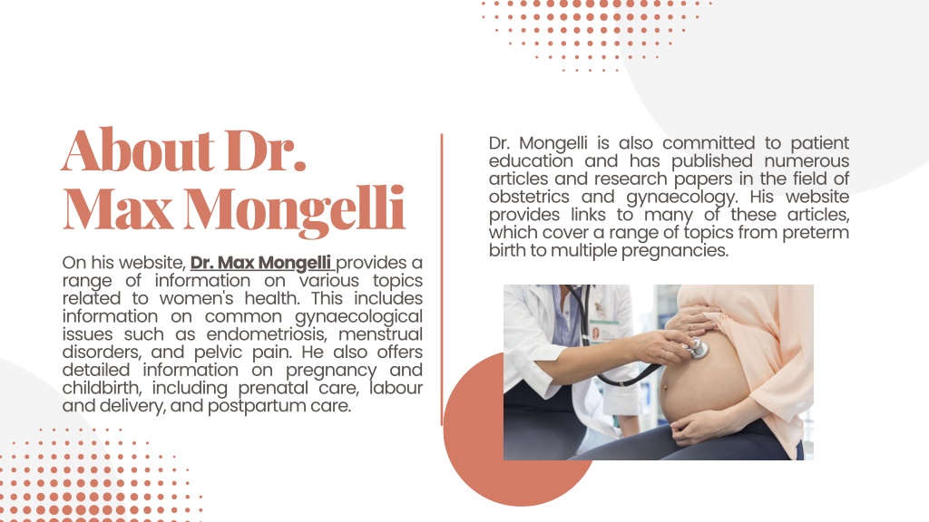 PPT - Academic Qualifications of Dr. Max Mongelli PowerPoint ...