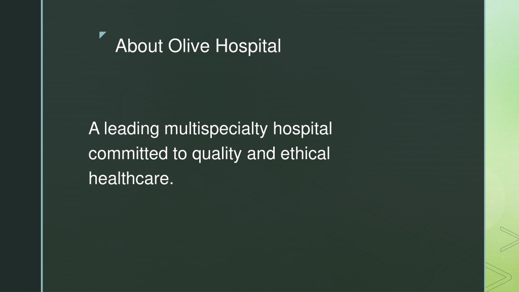 PPT - Healing with Heart at Olive Hospitals Hyderabad PowerPoint ...