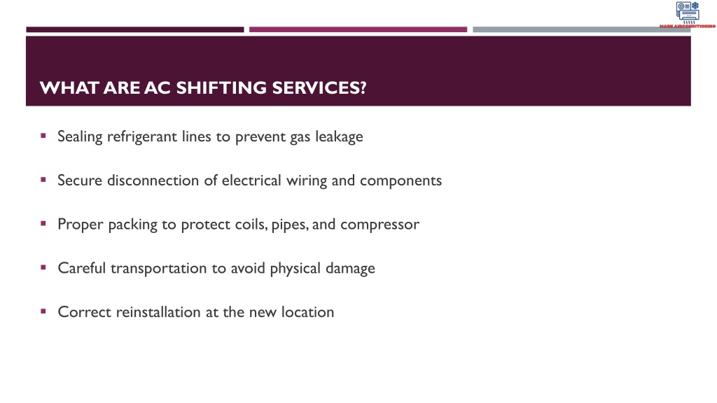 PPT - AC Technician and Hassle Free AC Shifting Services Vadodara ...