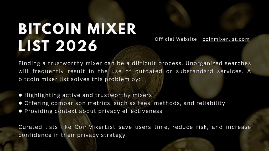 PPT - Bitcoin Mixer List PowerPoint Presentation, free download - ID ...