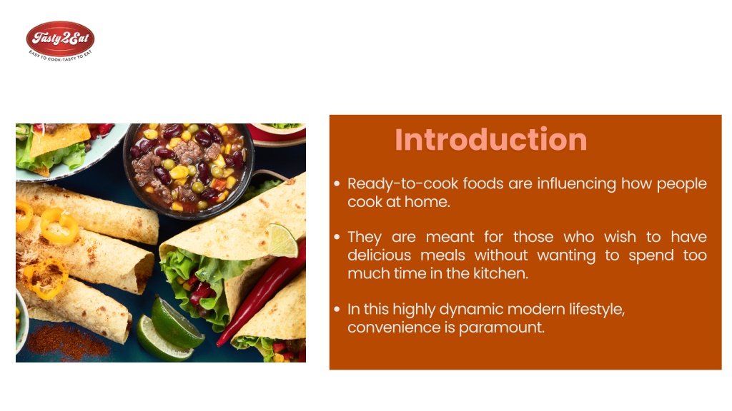 PPT - What Are Ready-to-Cook Foods and Why Are They So Popular Today ...