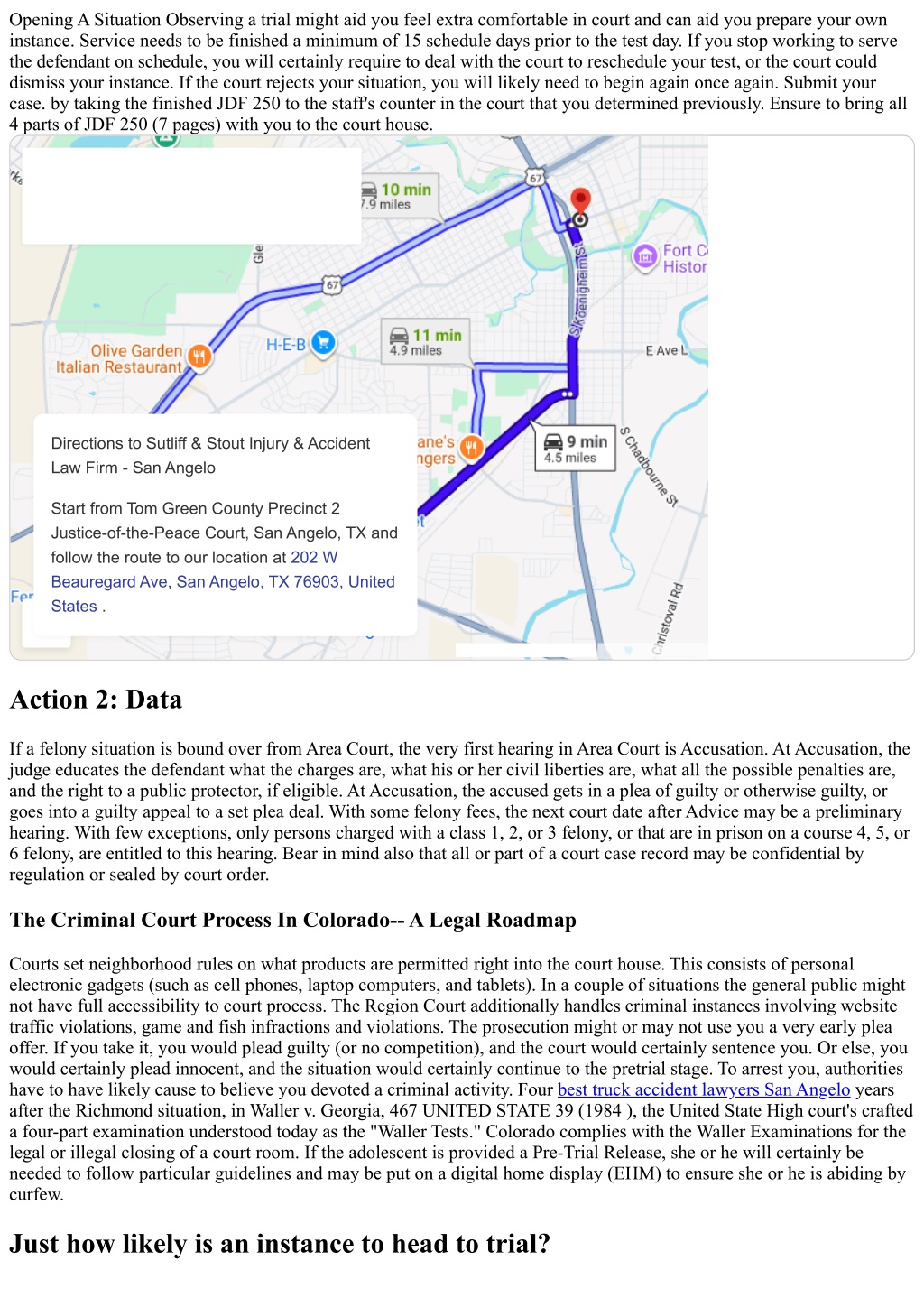 PPT - The Criminal Court Procedure In Colorado A Lawful Roadmap ...