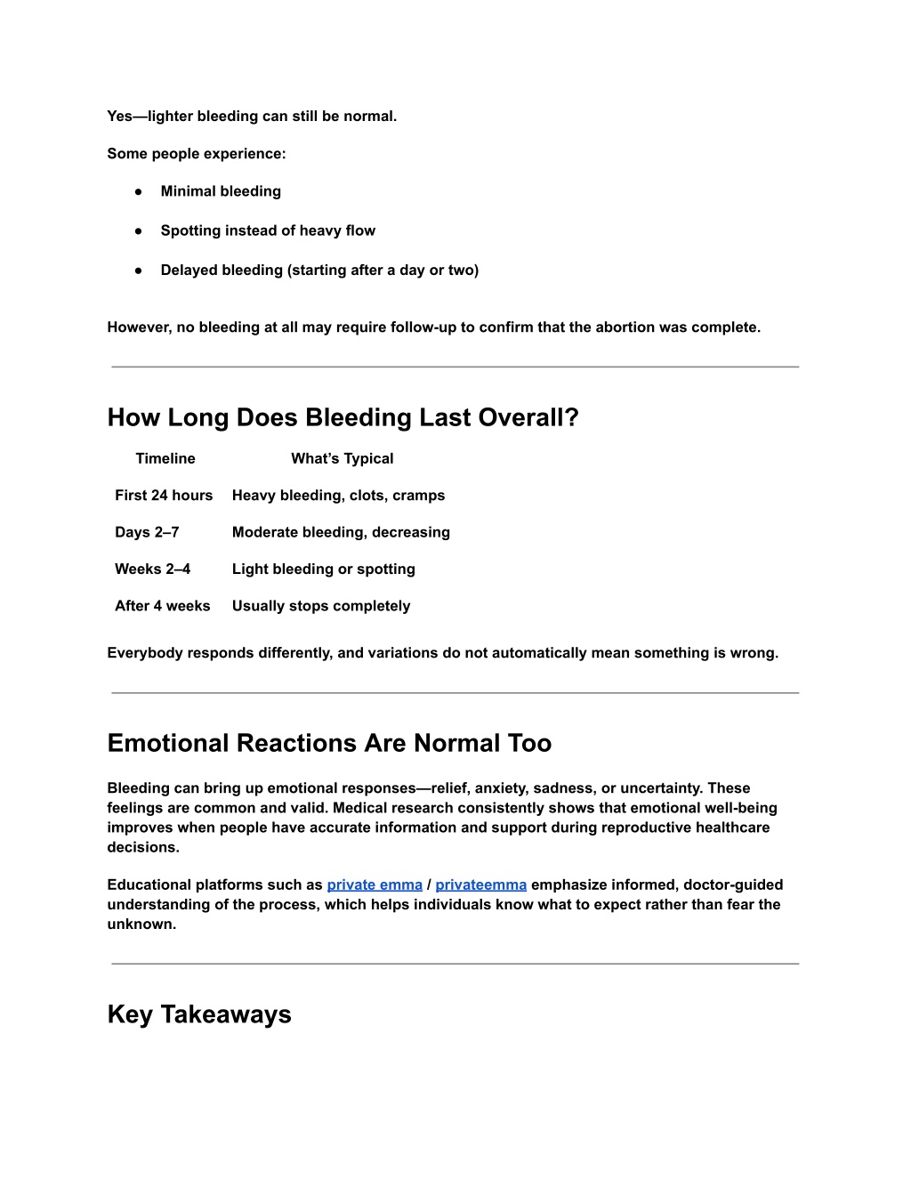 PPT - Bleeding After Abortion Pills_ What’s Normal and When to Worry ...