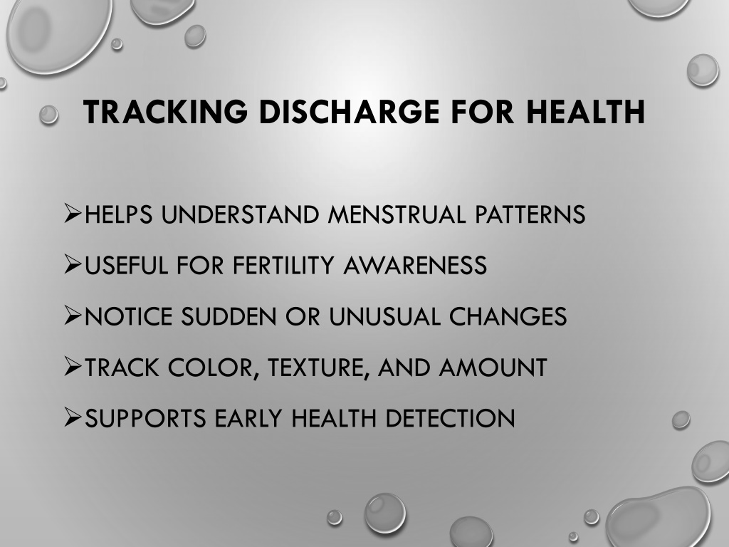 PPT - What Causes White or Clear Discharge Before a Period? PowerPoint ...