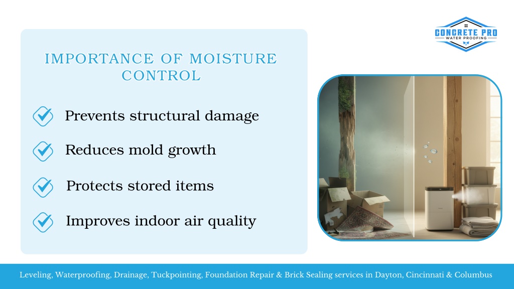 PPT - Water & Moisture Control Strategies for Long-Term Basement Protection PowerPoint ...