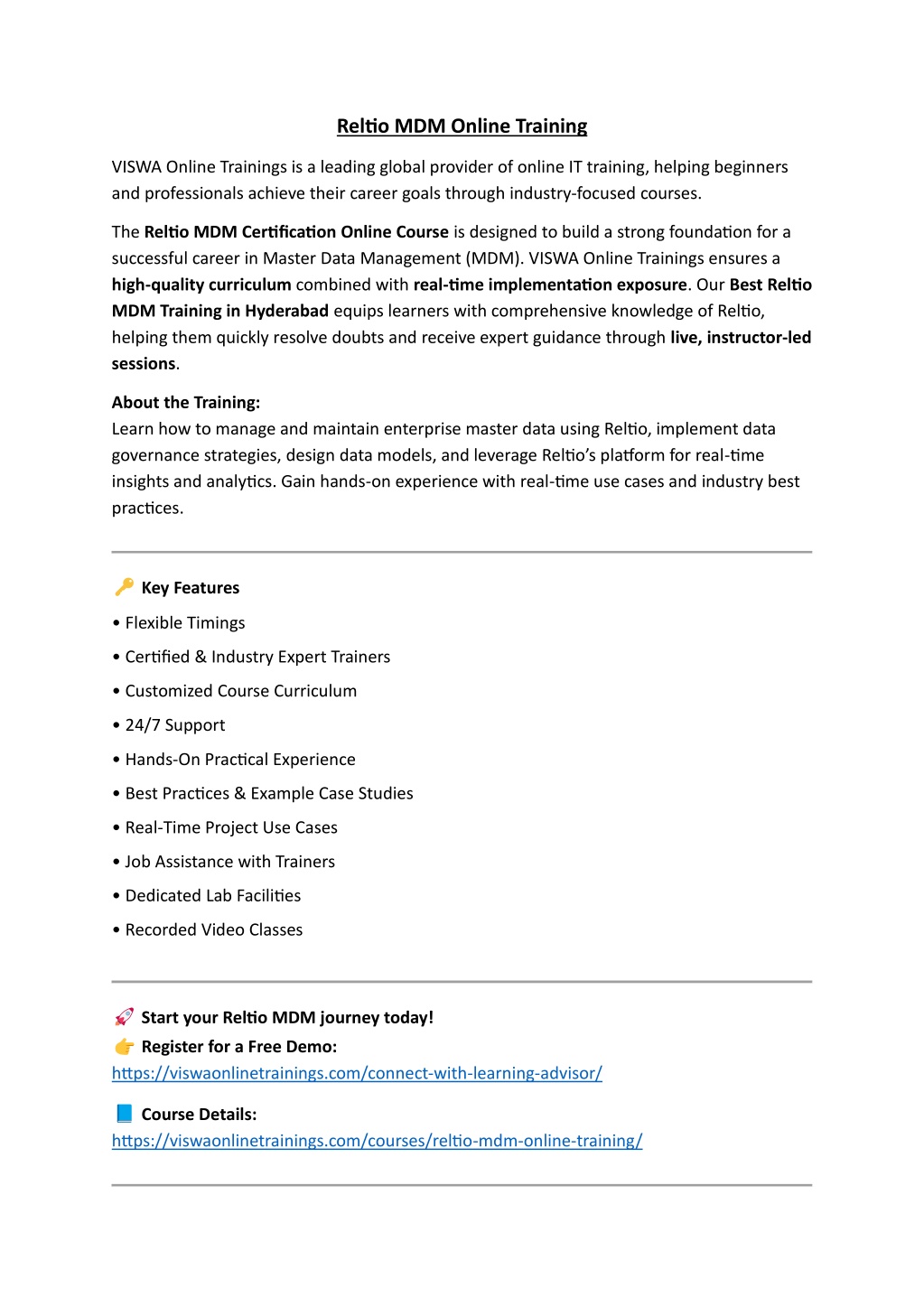 PPT - Reltio MDM Online Coaching Classes In India, Hyderabad PowerPoint ...