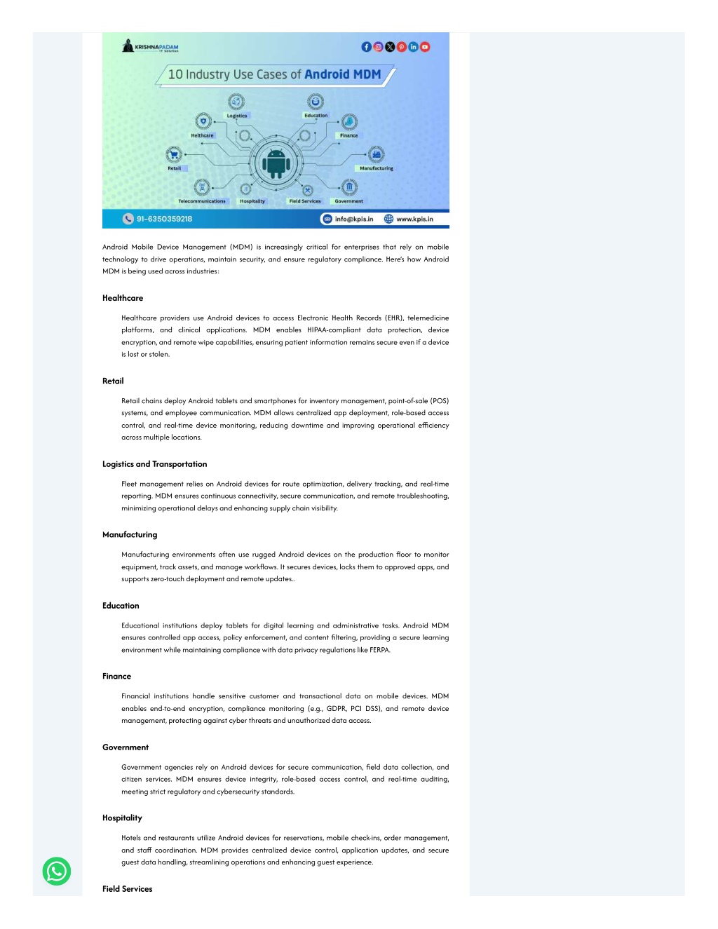 PPT - What Is Android Mobile Device Management and Why Should You Care ...