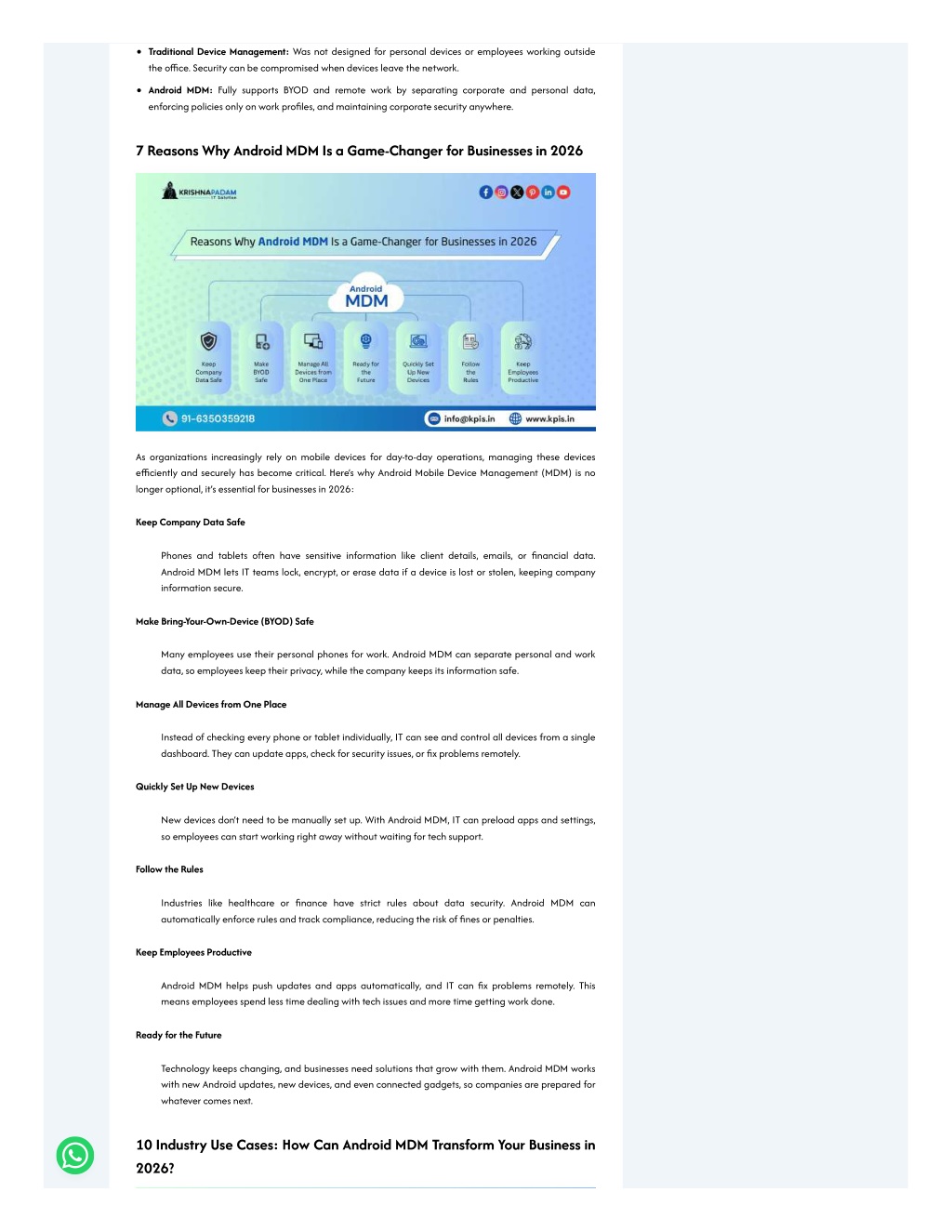 PPT - What Is Android Mobile Device Management and Why Should You Care ...