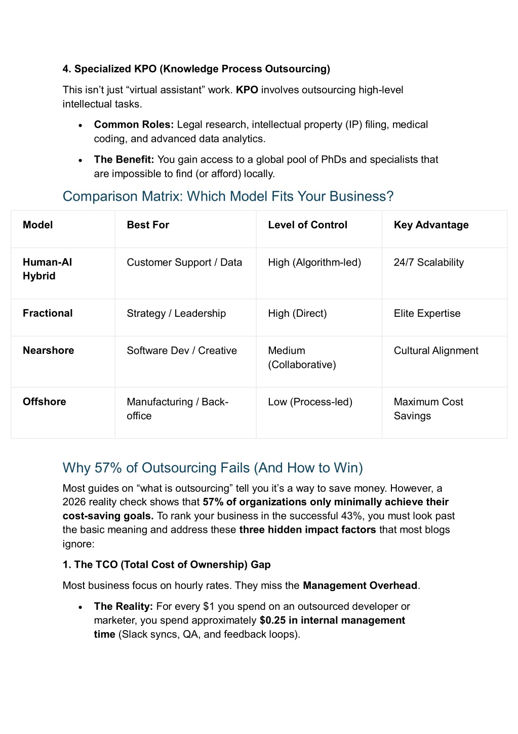 PPT - What is Outsourcing? Meaning, Models, and Business Impact ...