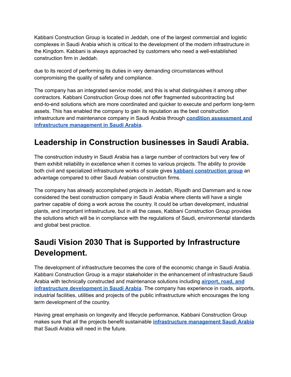 PPT - Kabbani Construction Group Leading Infrastructure Excellence in ...