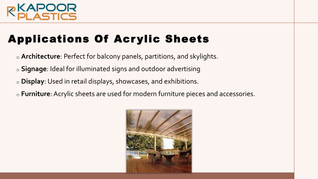 PPT - Welcome to Kapoor Plastics - Your Trusted Acrylic Sheet Supplier ...