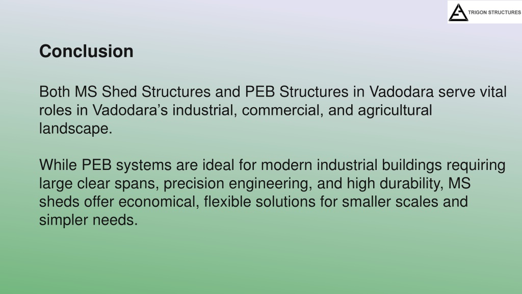 PPT - Industrial Steel PEB & MS Shed Structures in Vadodara PowerPoint ...