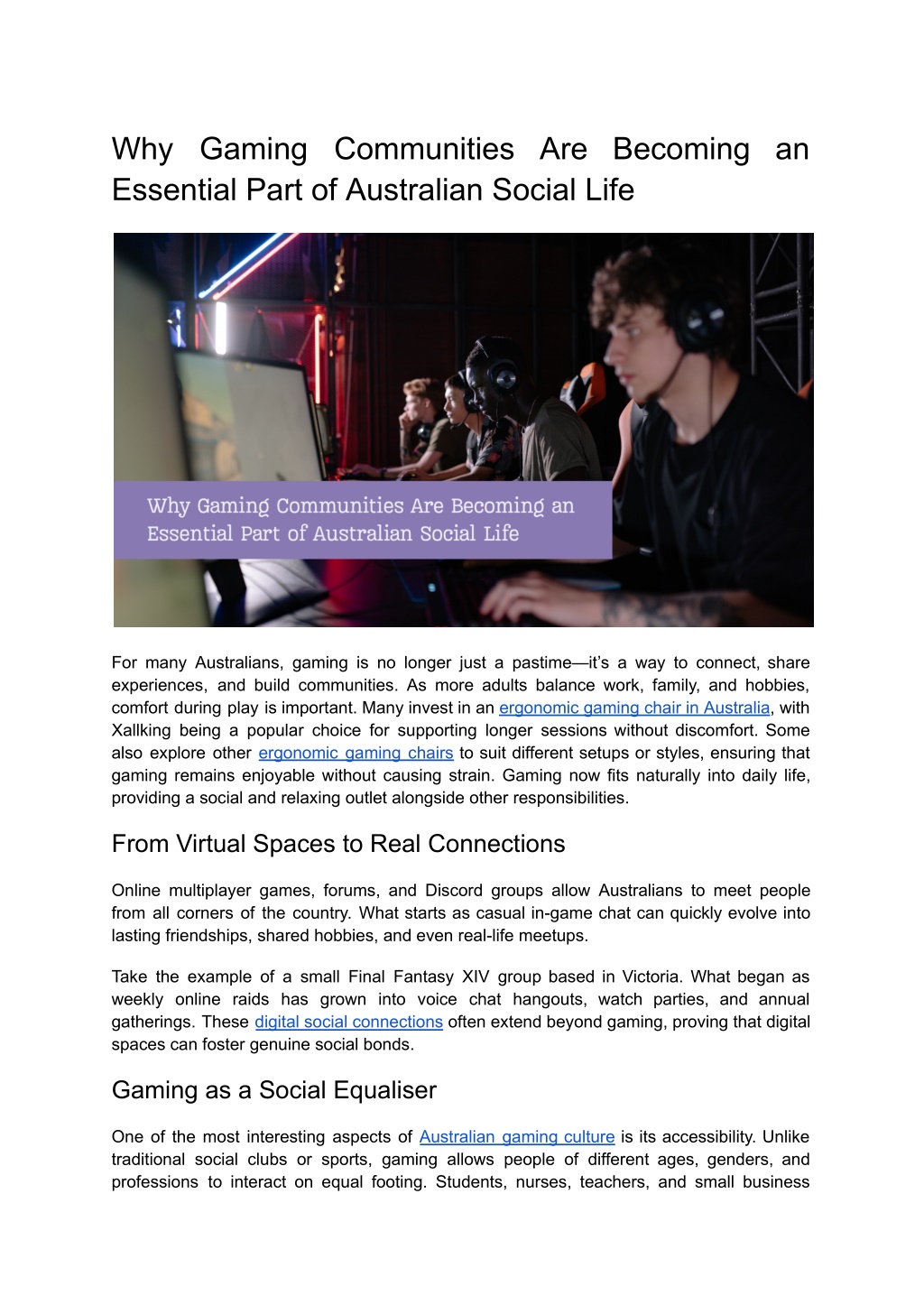 PPT - Why Gaming Communities Are Becoming an Essential Part of ...