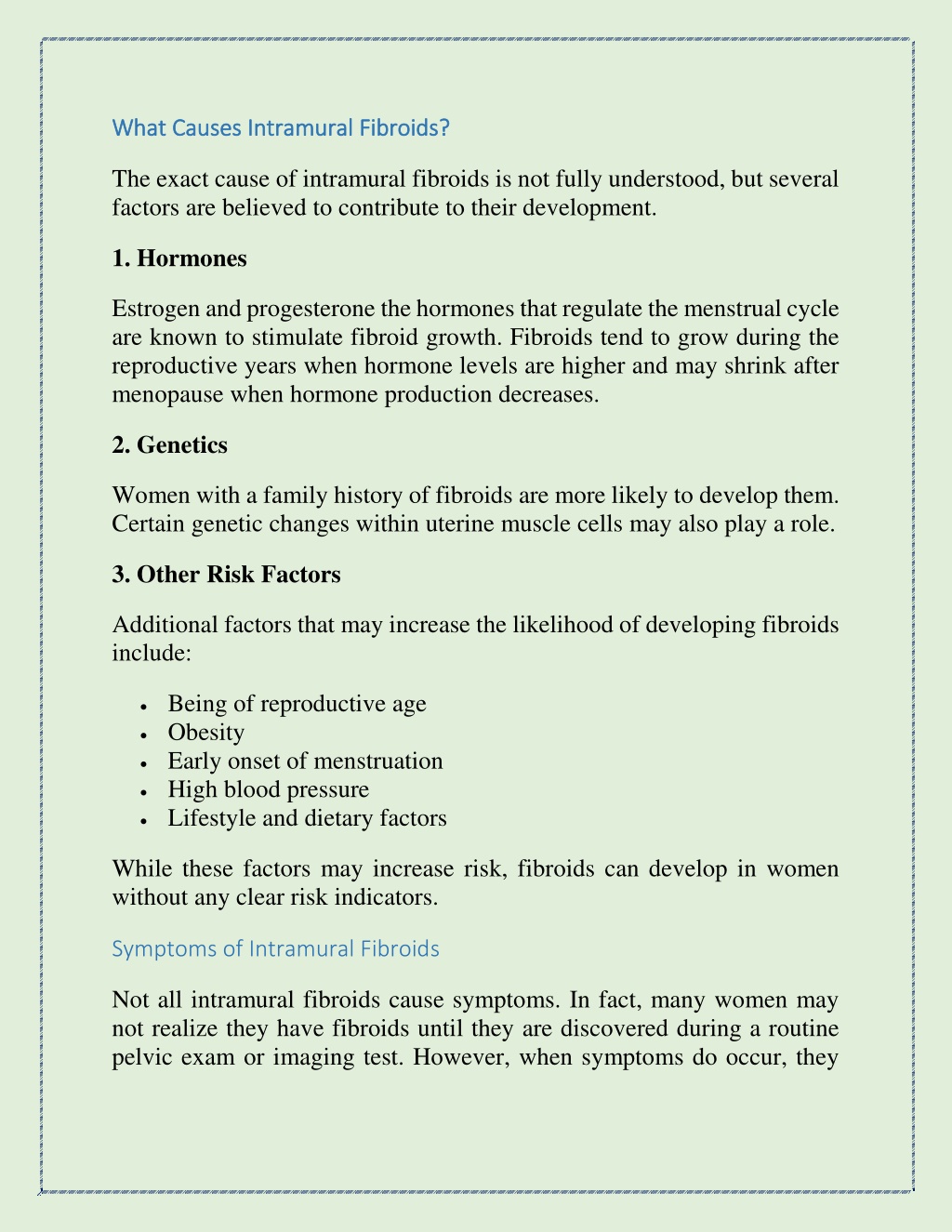 PPT - What Are Intramural Fibroids and How Are They Treated? PowerPoint ...