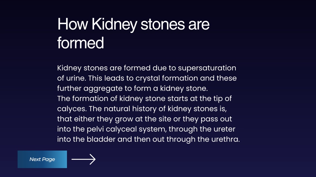 PPT - A Complete Overview of Kidney Stone Disease PowerPoint ...