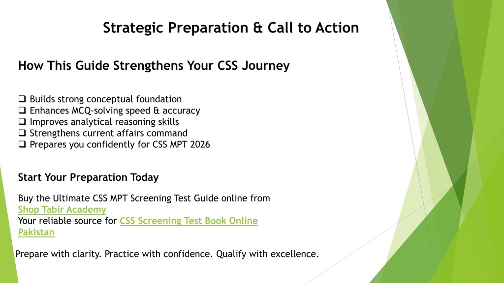 PPT - Best CSS MPT Book Pakistan for FPSC Screening Test PowerPoint ...