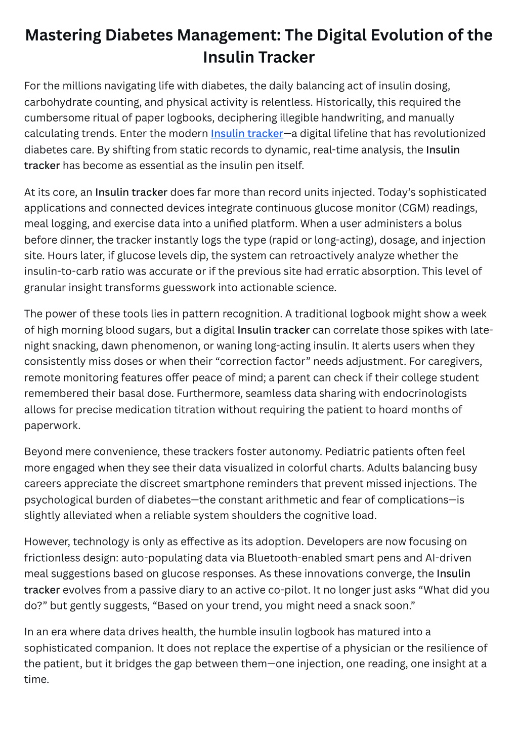 PPT - Mastering Diabetes Management The Digital Evolution of the ...
