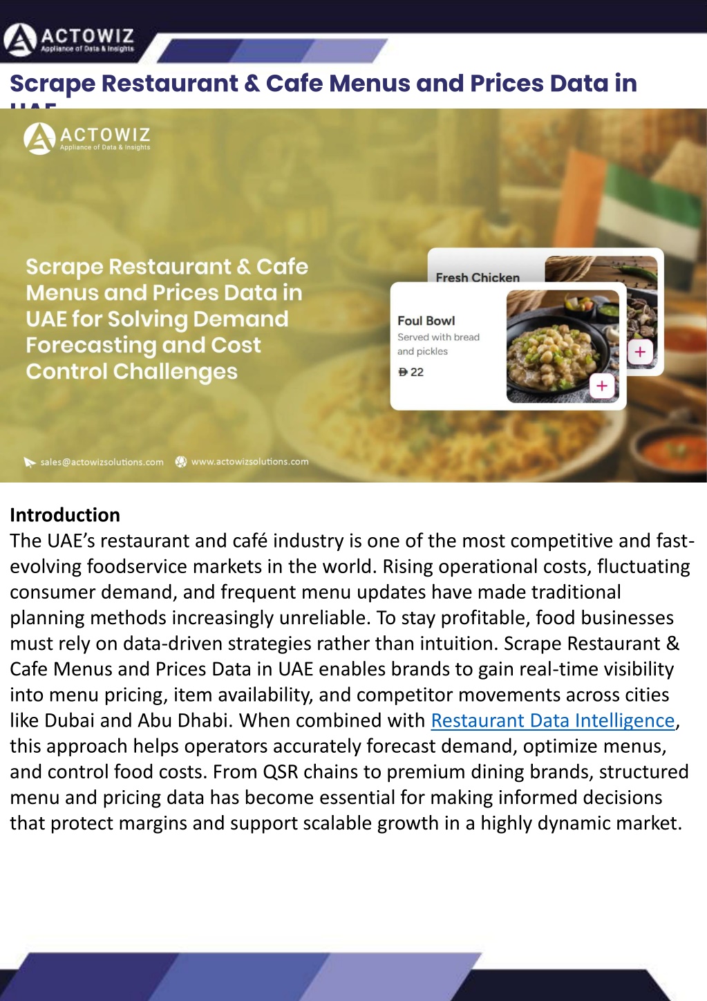 PPT - Scrape Restaurant & Cafe Menus and Prices Data in UAE PowerPoint ...